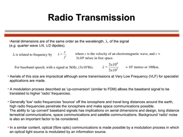 Introduction to modulation and demodulation | PPT