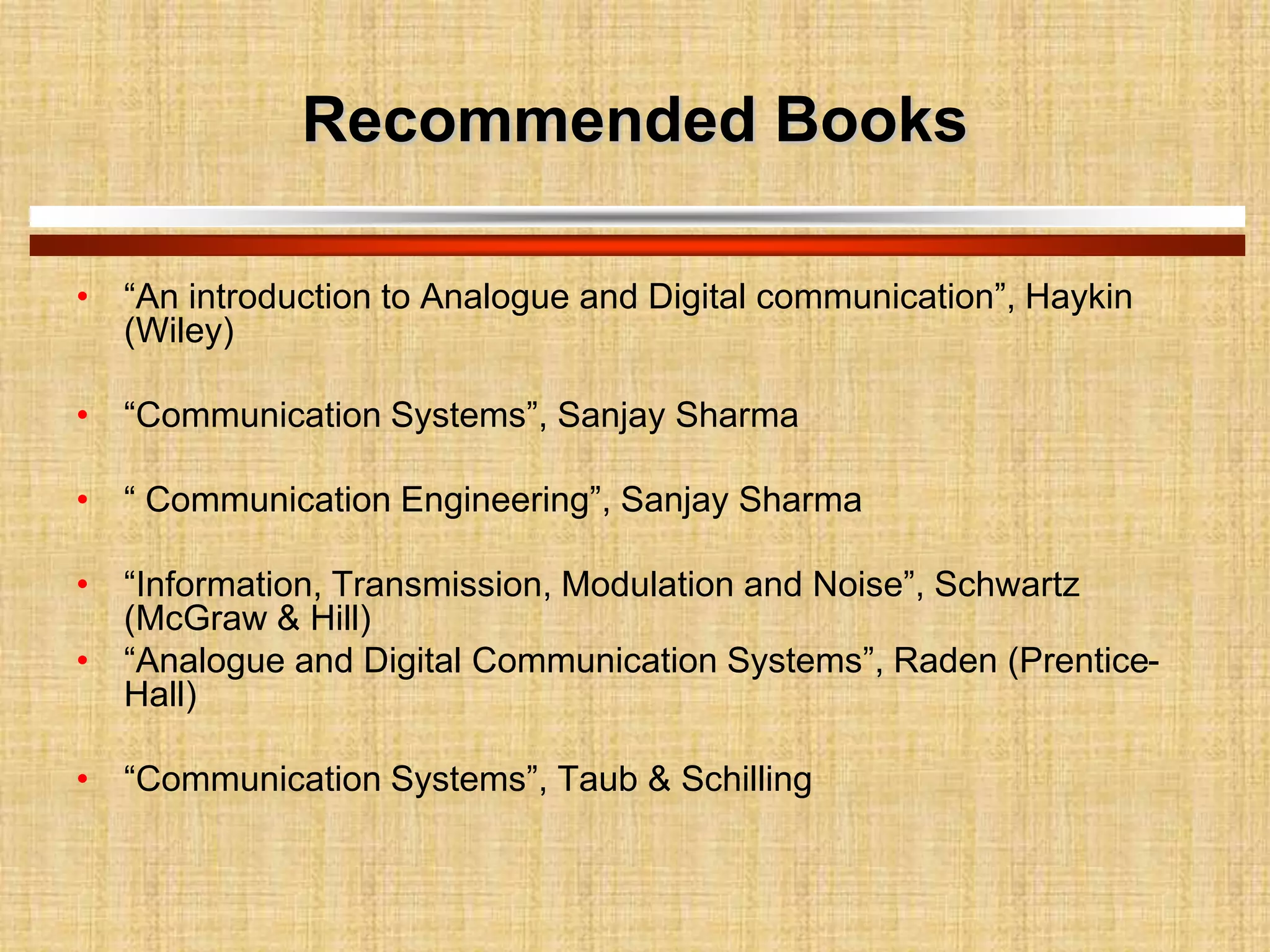 Introduction To Modulation And Demodulation Pptx Digital Audio Computer Software And