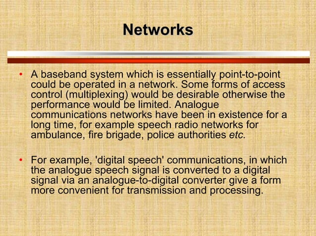 Introduction To Modulation And Demodulation Pptx Digital Audio Computer Software And