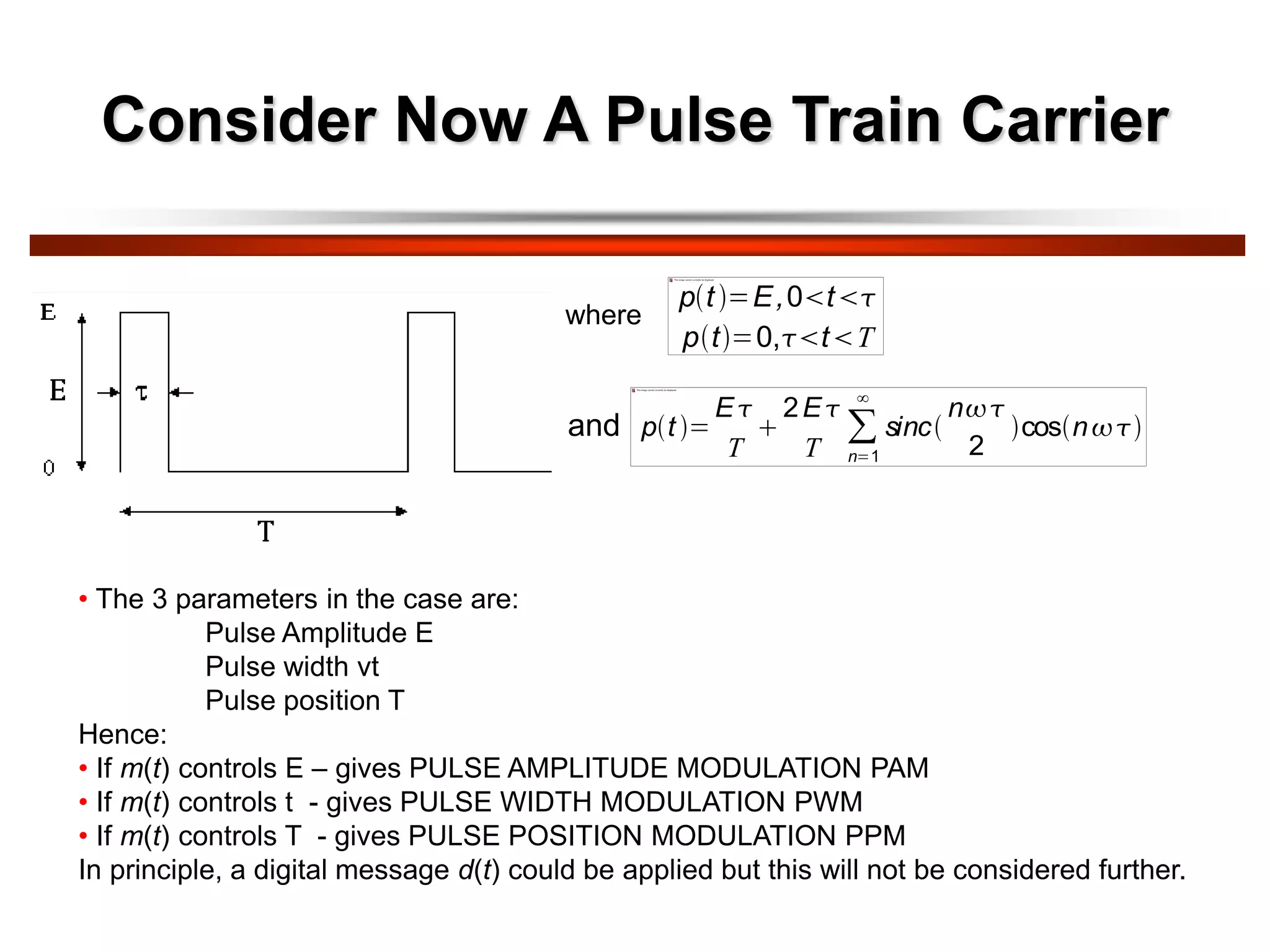 Introduction To Modulation And Demodulation Ppt