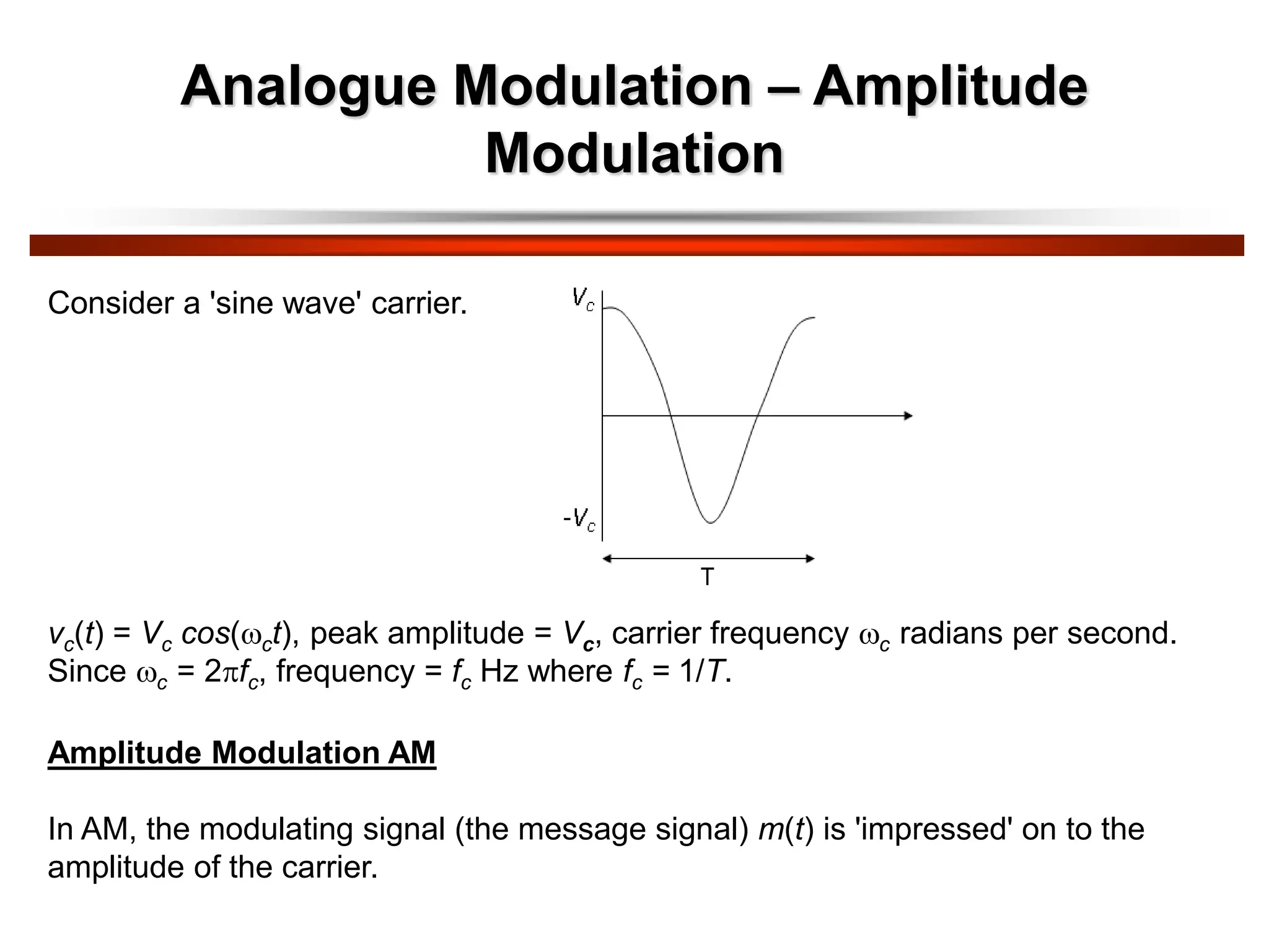 Introduction To Modulation And Demodulation Ppt Digital Audio