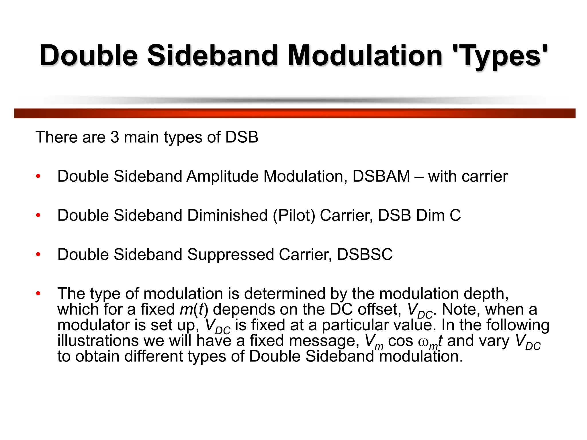 Introduction To Modulation And Demodulation Ppt Digital Audio