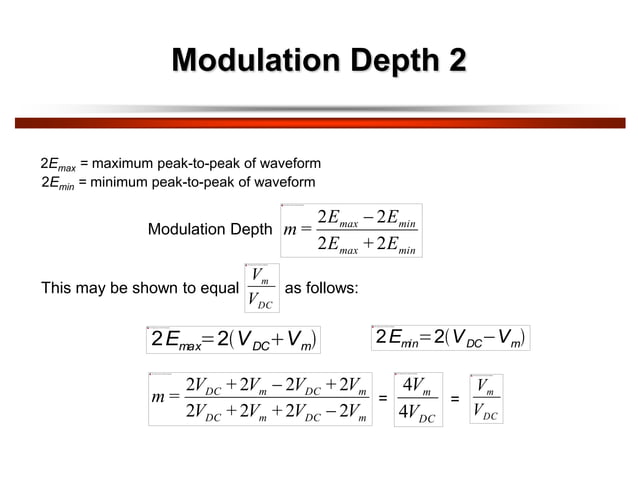 Introduction to Modulation and Demodulation.ppt | Digital Audio | Computer Software and Applications