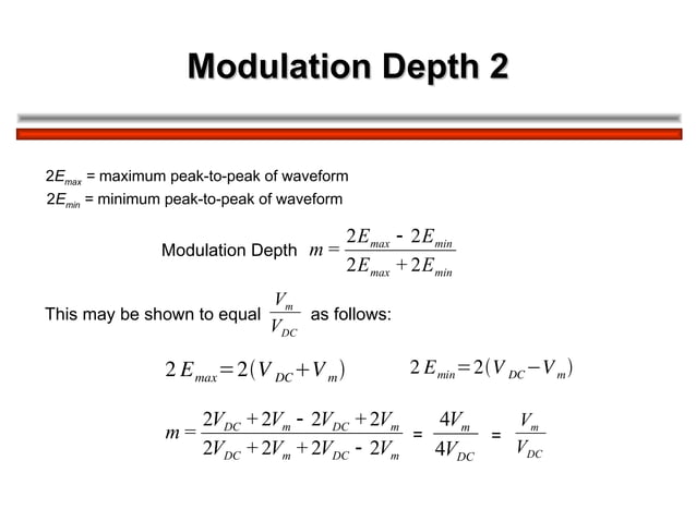 Introduction To Modulation And Demodulation 1 Ppt