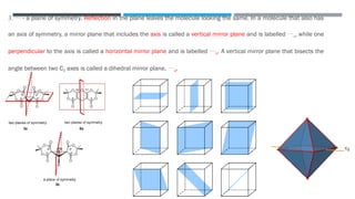 Introduction to MOLECULAR SYMMETRY, GROUP THEORY,.pptx