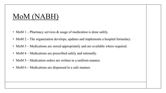 NABH Mom Introduction to MOM by NABH.pptx