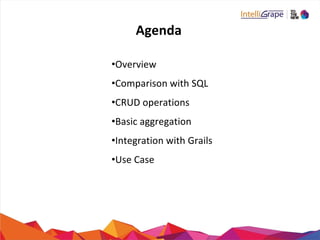 Introduction to mongo db | PPT