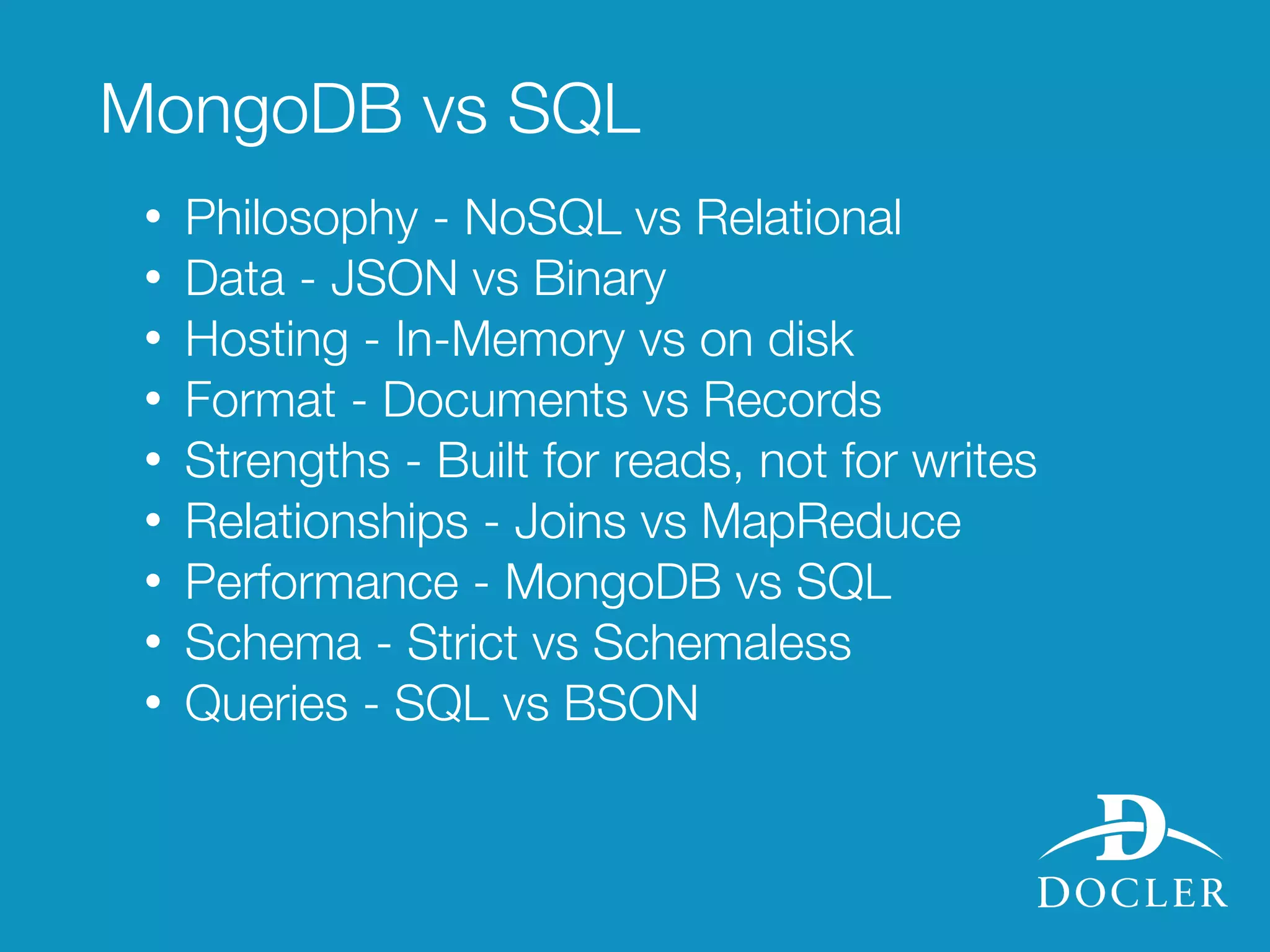 Introduction to MongoDB | PDF