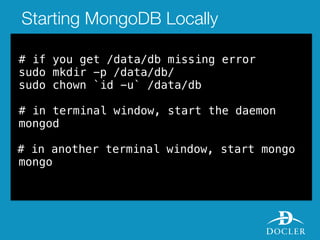 Introduction to MongoDB | PDF