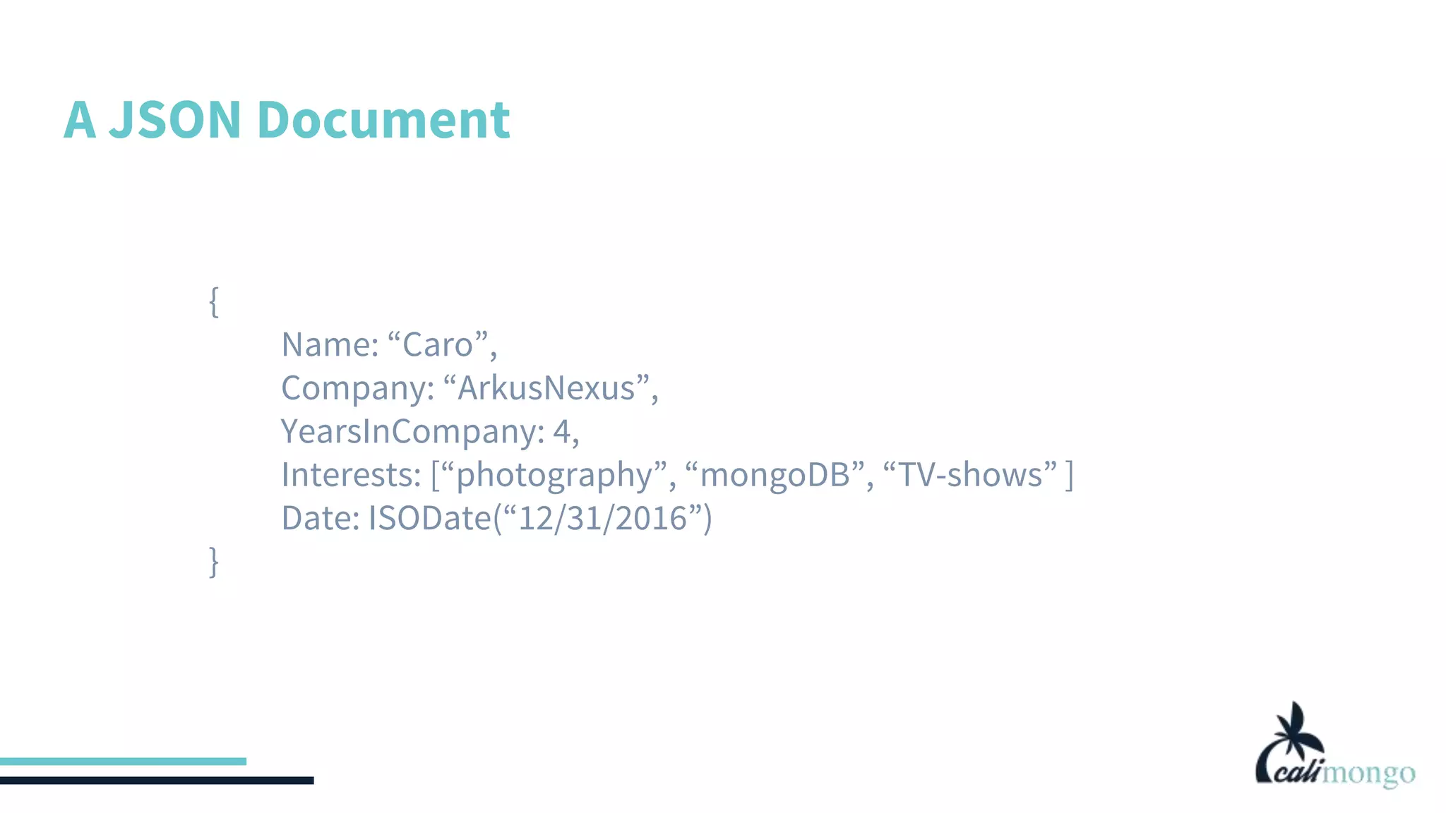 Introduction To Mongodb Pptx Databases Computer Software And 4965