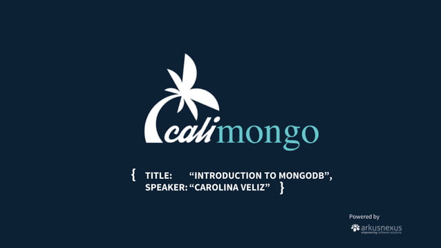 Introduction To Mongodb Ppt