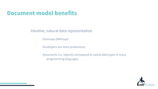 Introduction to MongoDB | PPTX | Databases | Computer Software and ...