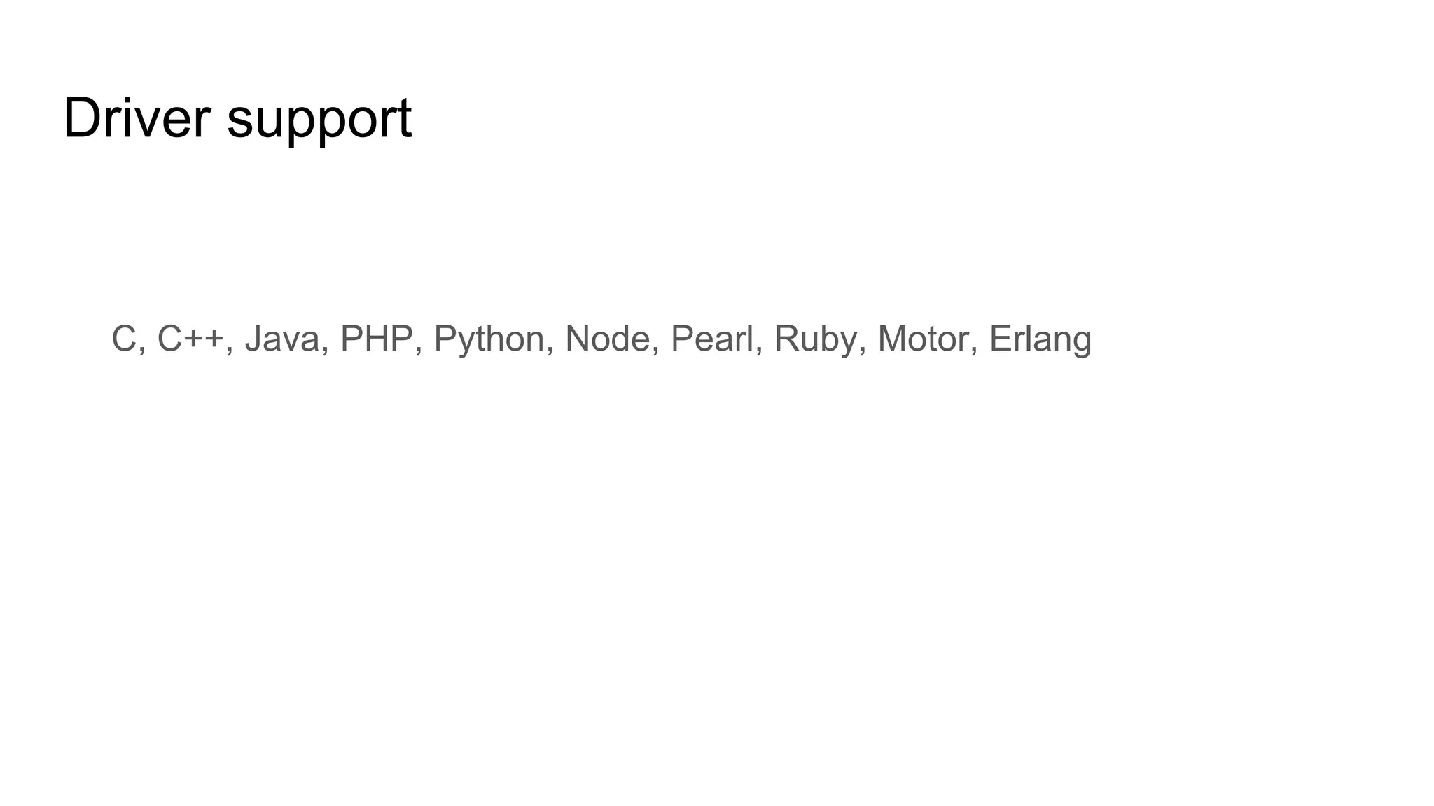 Introduction To Mongo Db Ppt 