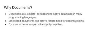 Introduction to mongo db | PDF