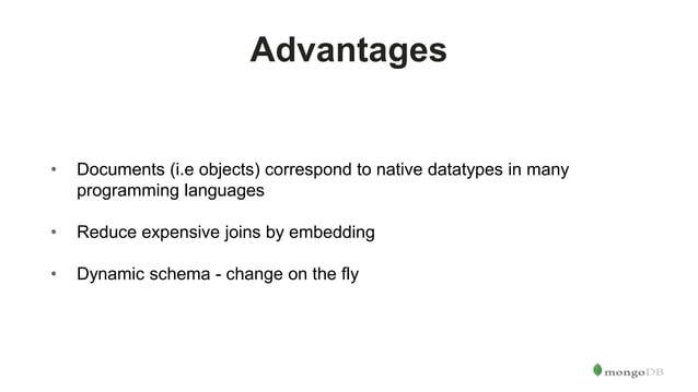 Introduction to MongoDB at IGDTUW | PPT