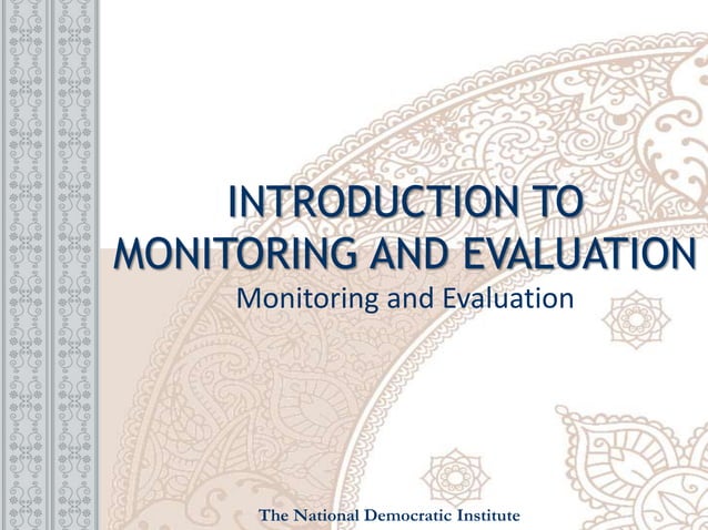 Introduction to Monitoring and Evaluation.ppt