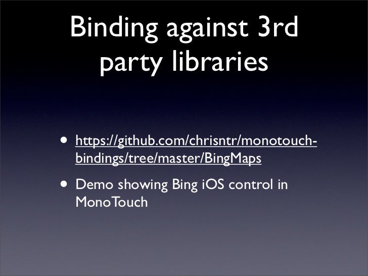 Introduction to MonoTouch and Monodroid/Mono for Android