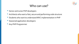 Introduction to Monsoon PHP framework | PPT