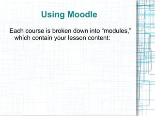 Introduction to moodle | ODP