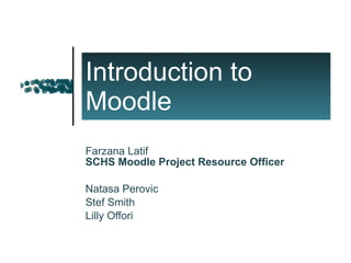Introduction to moodle | PPT