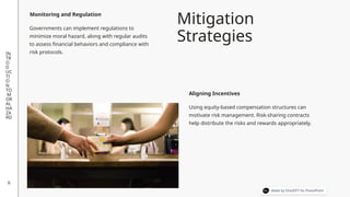 INTRODUCTION TO MORAL HAZARD.pptx Moral Hazards.pptx