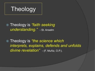 Introduction to moral theology | PPTX