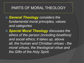 Introduction to moral theology | PPTX