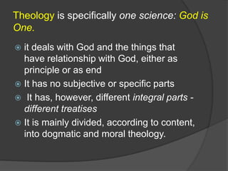 Introduction to moral theology | PPTX