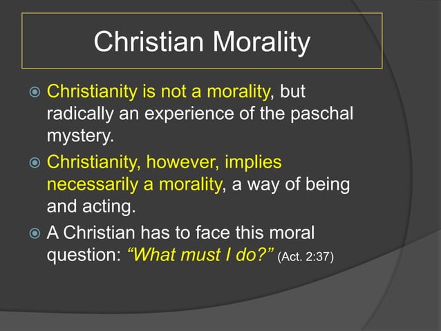 Introduction to moral theology | PPTX | Christianity | Religion ...