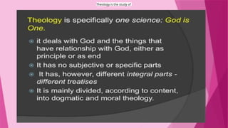 INTRODUCTION TO MORAL THEOLOGY VALUES EDUCATION 4 | PPTX