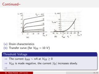 Introduction to MOSFET | PDF