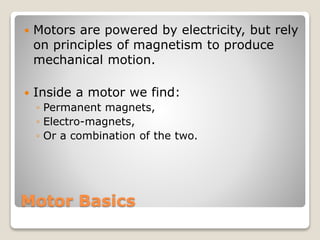 Introduction to AC Motors with constructional details.ppt