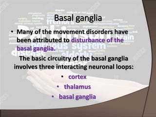 Introduction to movement disorders and parkinsonism | PPSX