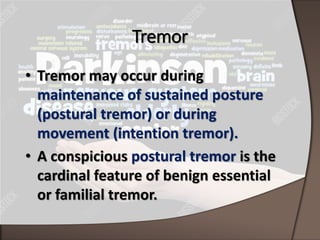 Introduction to movement disorders and parkinsonism | PPSX