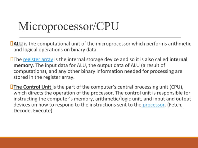 Introduction to MP & MC for engineering students | PPT