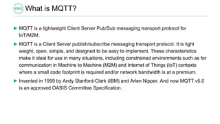 Introduction to MQTT | PPTX