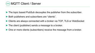 Introduction to MQTT | PPTX
