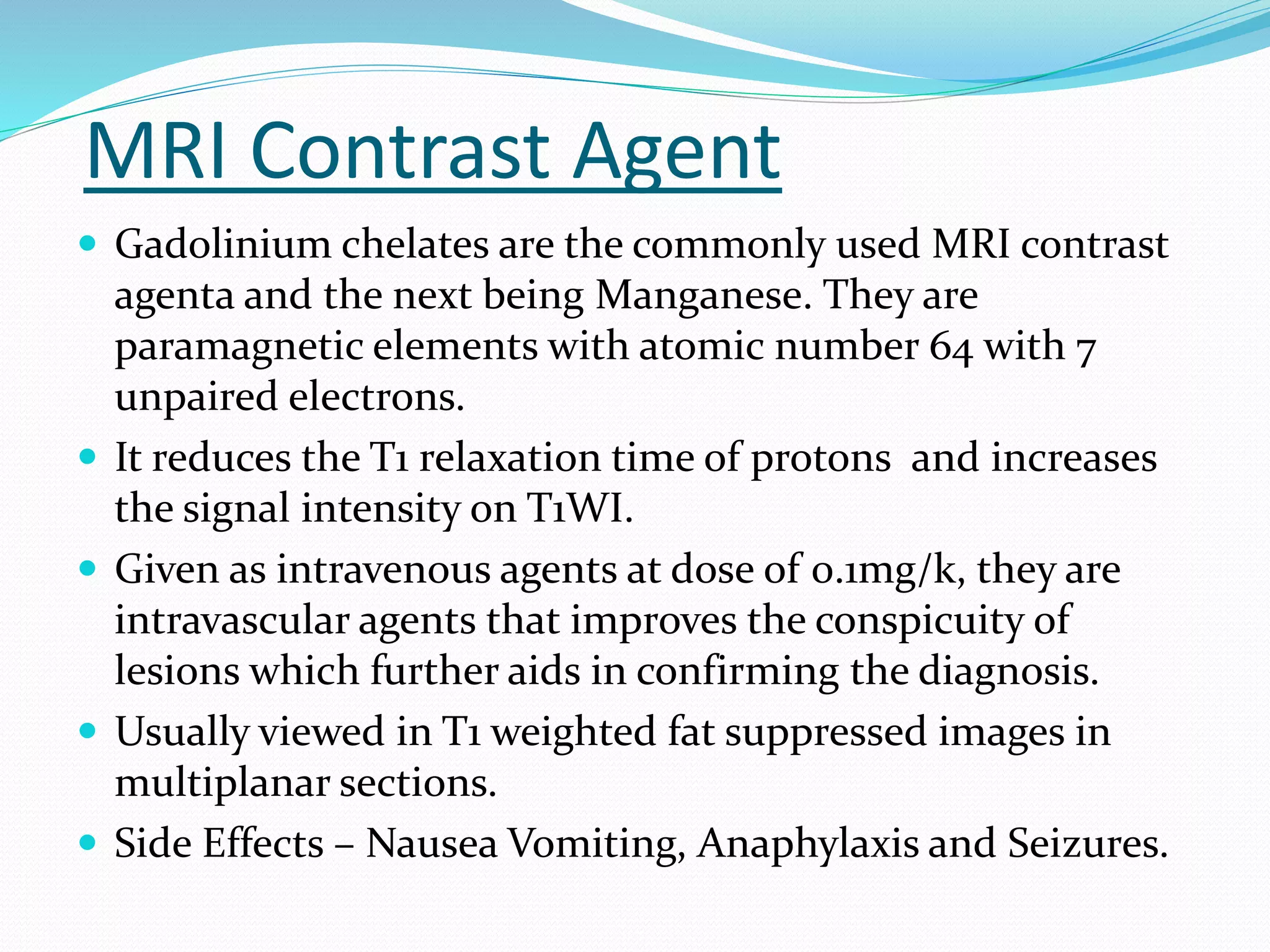 Introduction to mri | PPTX