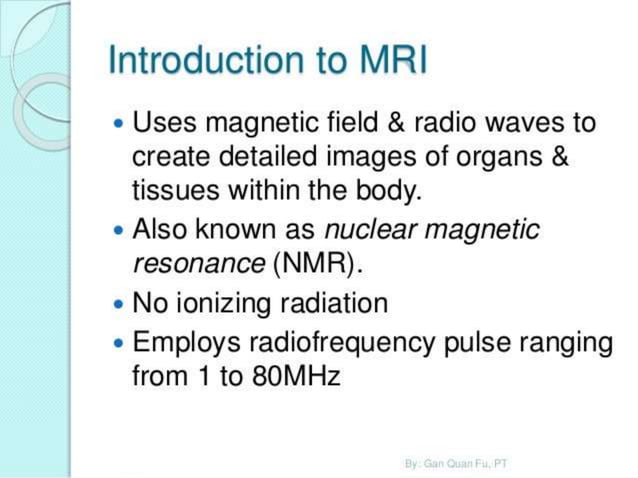 Introduction to mri | PPTX