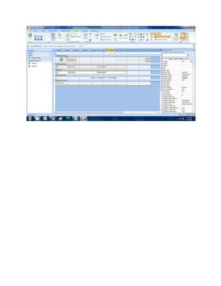 Introduction to ms access | DOCX