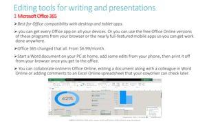 Introduction to Microsoft office | PPTX | Desktop Publishing | Computer ...