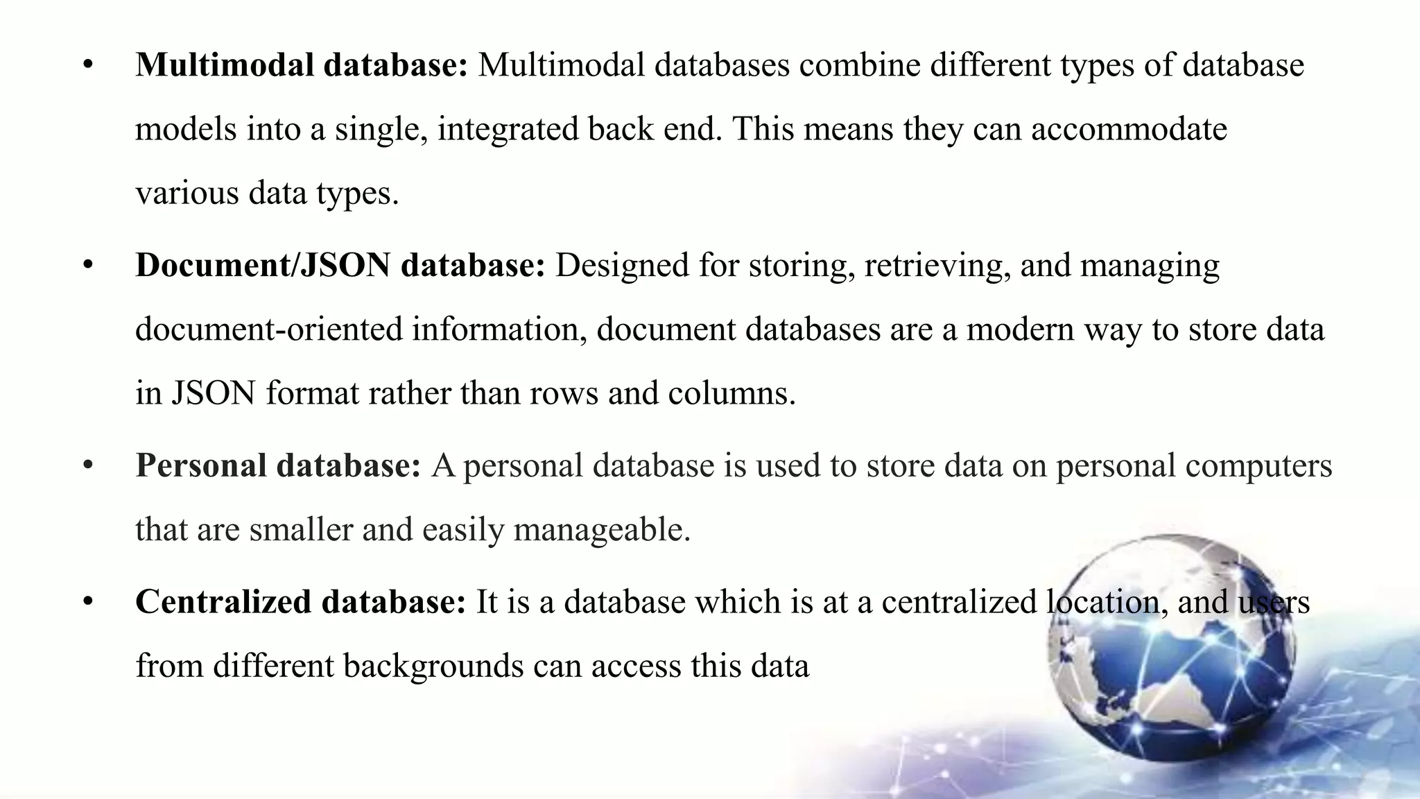 Introduction To Ms Access Database Pptx Databases Computer 8013