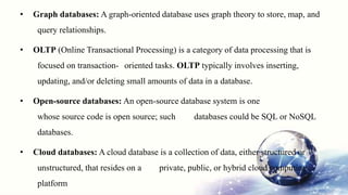 Introduction to ms access database | PPTX