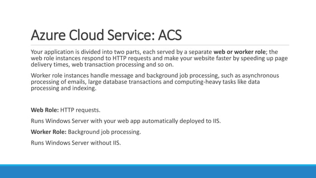 Introduction to Microsoft Azure 101 | PPTX | Cloud Computing | Internet