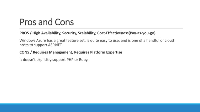 Introduction to Microsoft Azure 101 | PPTX | Cloud Computing | Internet