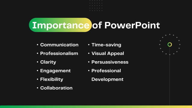 Introduction to MS PowerPoint.pptx | Computer Software and Applications ...