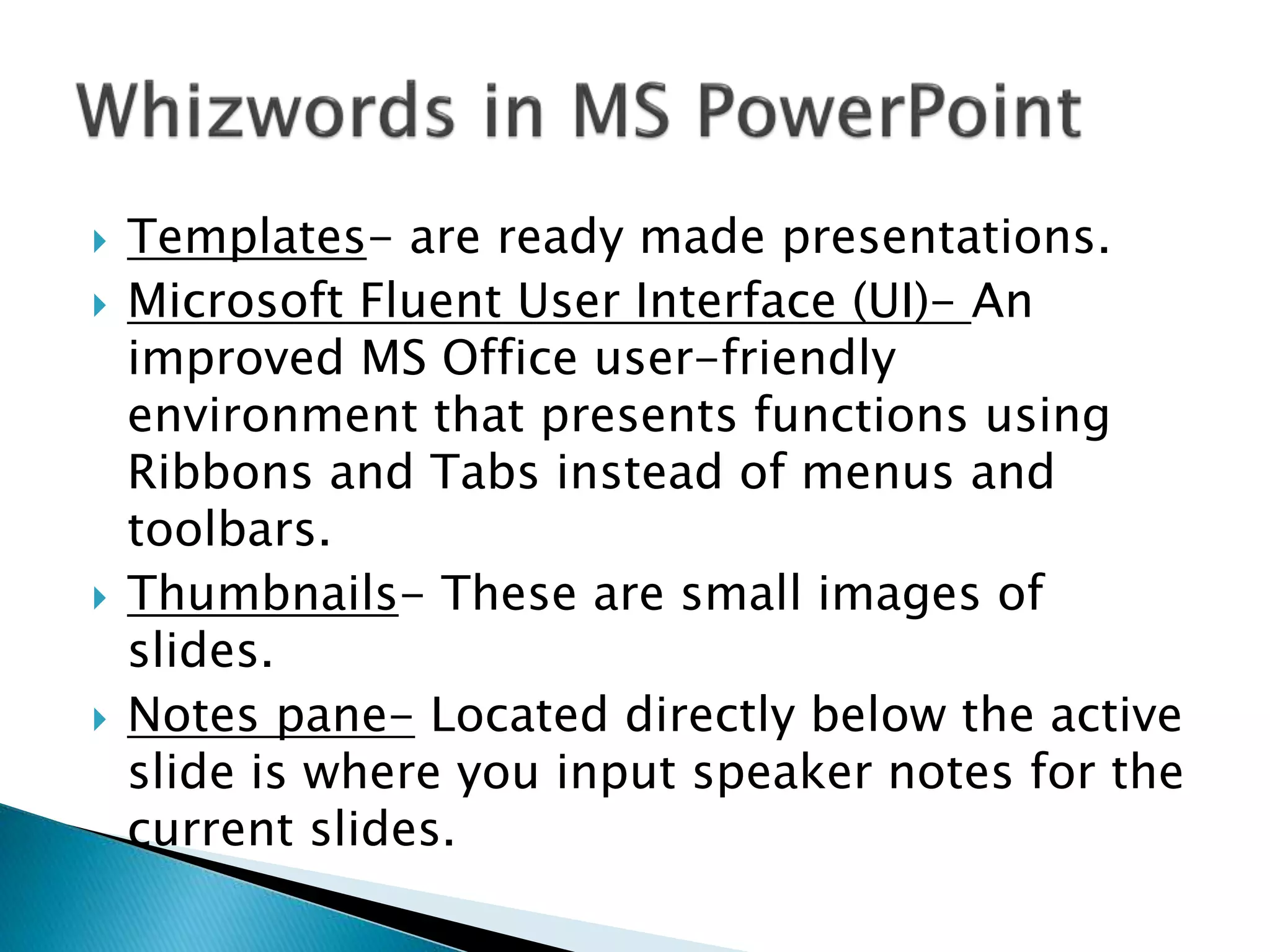 Introduction to ms power point Grade 9 | PPTX