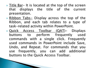 Introduction to ms power point Grade 9 | PPTX
