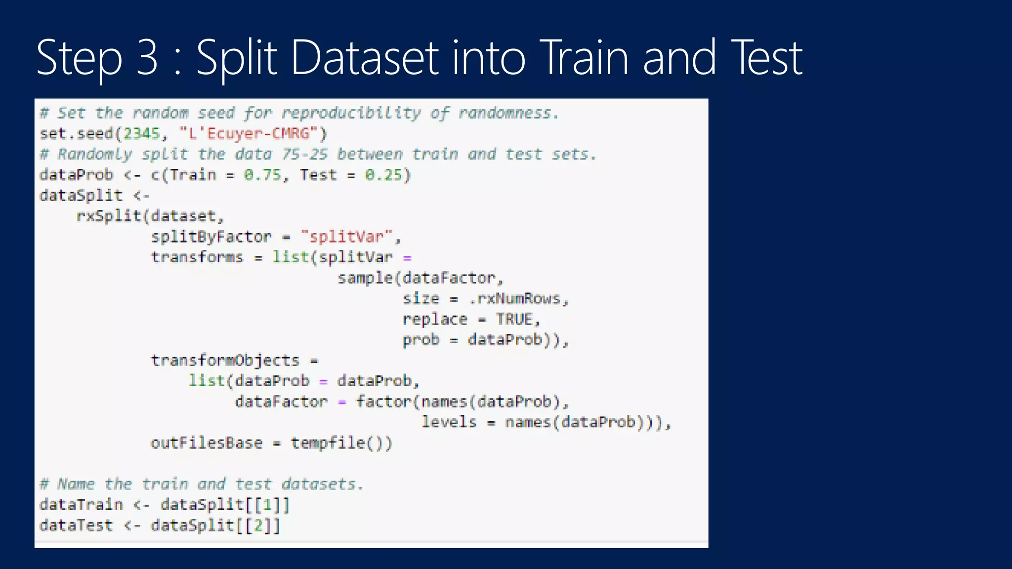 Introduction to Microsoft R | PPT