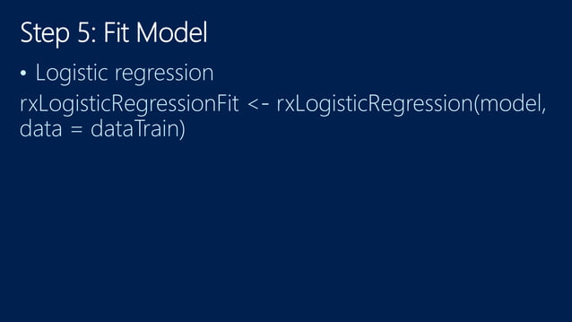 Introduction to Microsoft R | PPT